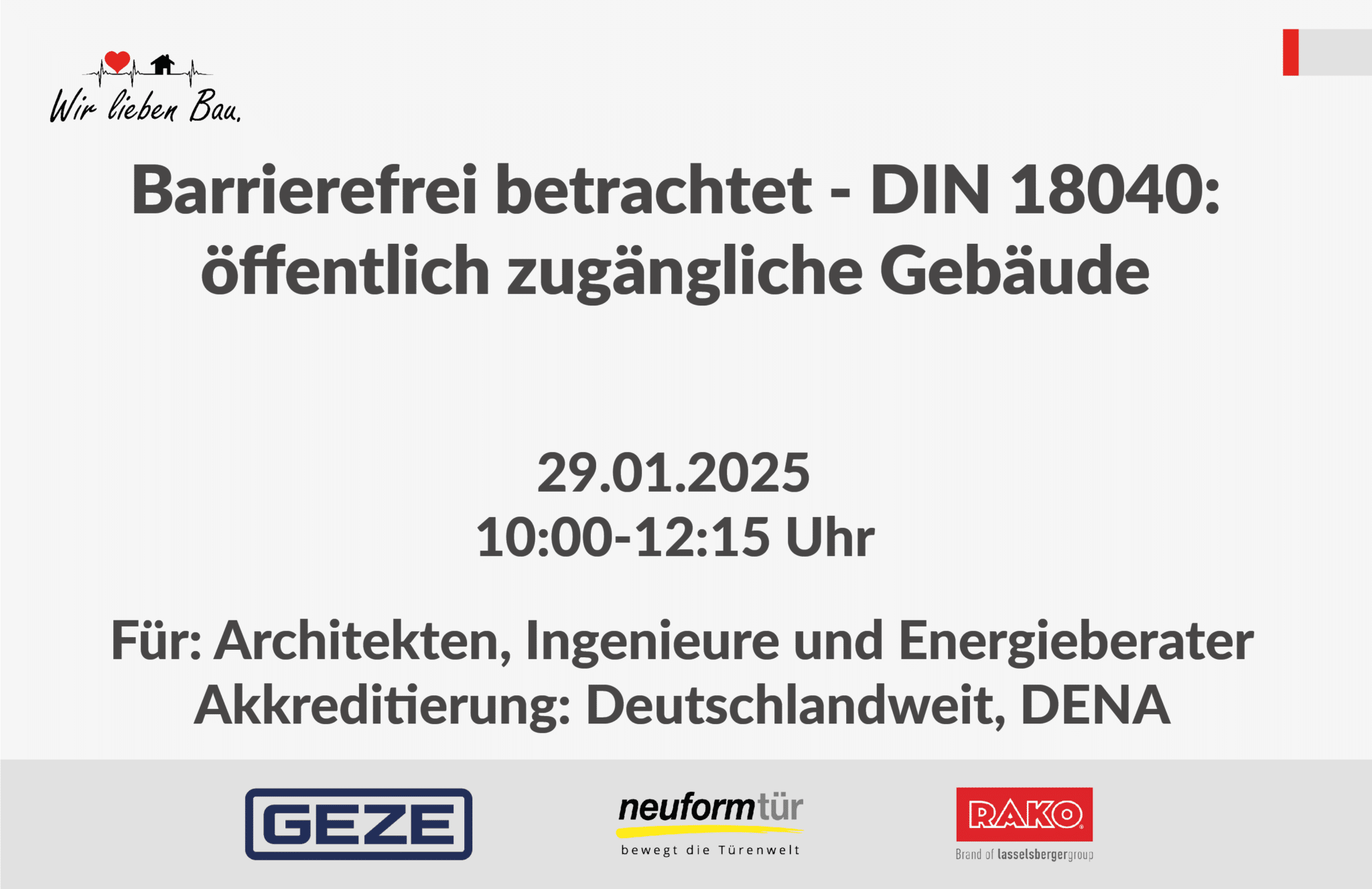 Planer Symposium - Barrierefrei betrachtet - DIN 18040: öffentlich ...
