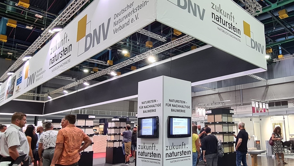 Der Deutsche Naturwerkstein-Verband auf der BAU Messe in München ...
