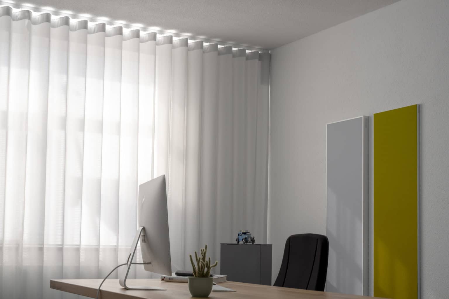 TecWave – Metallisierte Gardine für den Objektbereich - WirliebenBau