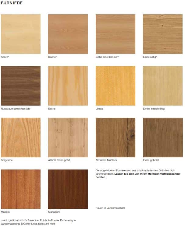 Zimmertür BaseLine - ECHTHOLZ-FURNIER - WirliebenBau