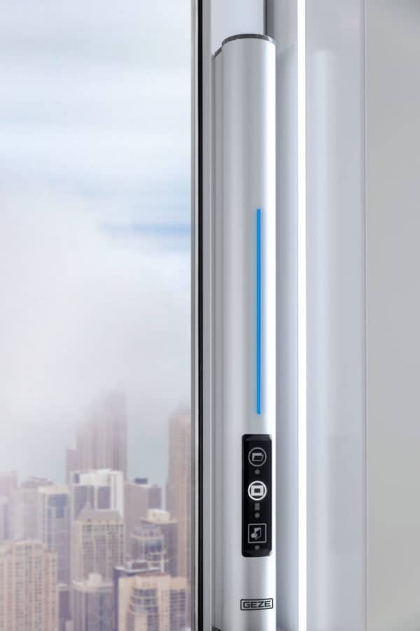 GEZE Antrieb F 1200+: Raumhohe, schwere Fenster leicht und sicher ...